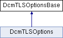 DCMTK: DcmTLSOptionsBase Class Reference